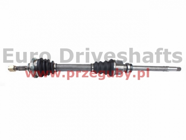 PEUGEOT 206 (L) 48 ABS 1.1/1.4, L=612mm - sklep Euro Driveshafts